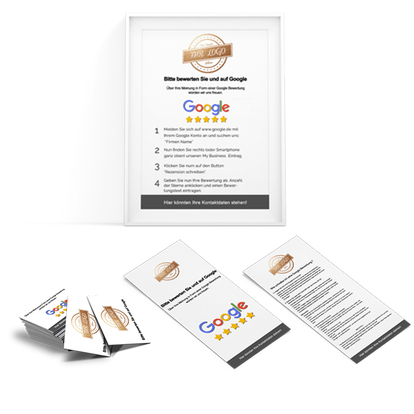 Google Bewertung-Produkte von der Werbeagentur die Erfolgsbringer